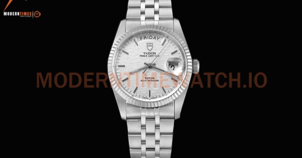 Tudor - Prince Date-Day 36mm Automatic SS/SS Silv/Stk MKS A2824 ...