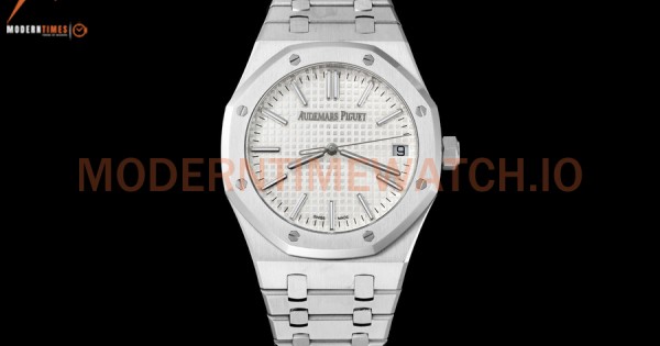 Audemars Piguet - Royal Oak 15510 41mm SS/SS Wht/Stk APSF A4302 Mod ...