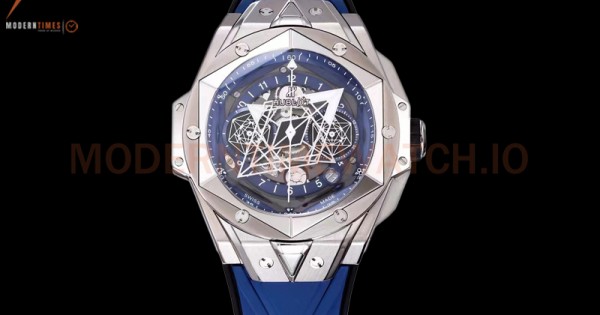 Hublot - Big Bang Sang Bleu II TI/RU Blue Ske BBF HUB1240 | ModernTimeWatch