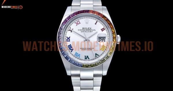 Rolex - DJ2 41mm Oys MC-Dia 904L SS/SS Silv/Rm JVS VR3235 | ModernTimeWatch